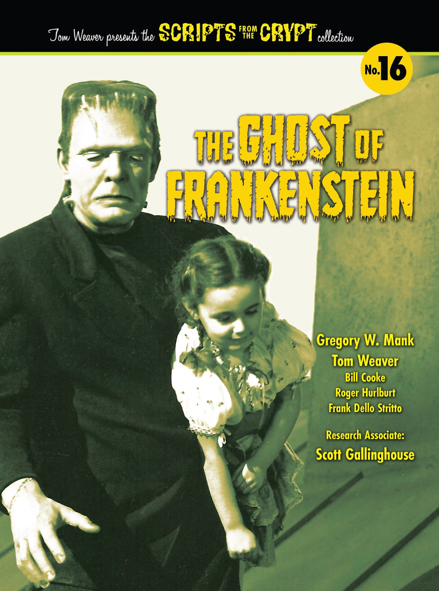 A Theatre/Cinema Shelf Book Review, "The Ghost of Frankenstein" Script ...